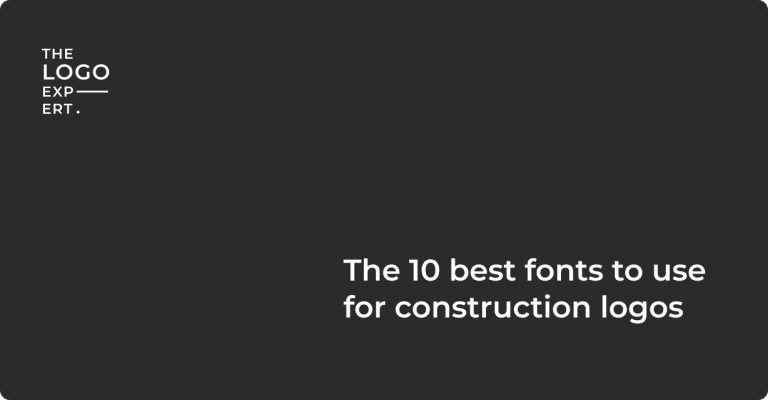 Top 10 best fonts for construction logos - The Logo Expert